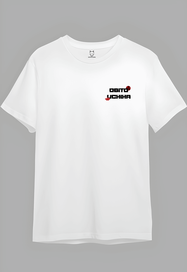 Obito Uchiha Regular Fit Tshirt – White Husk