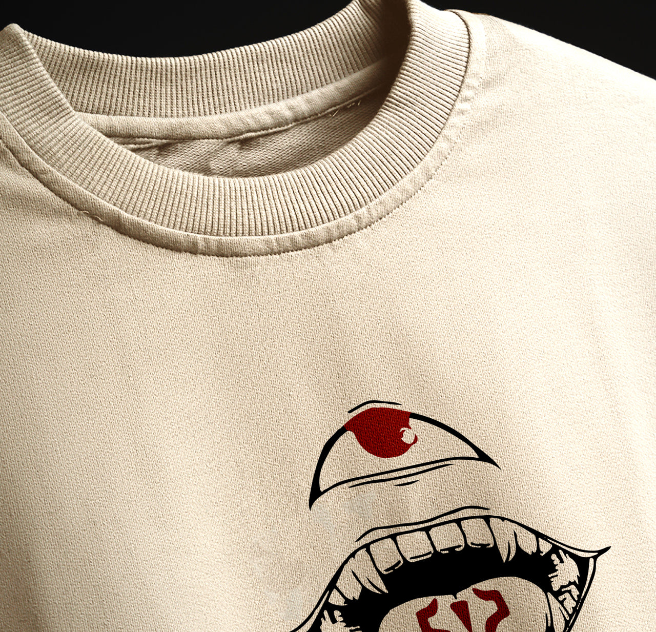King of Curses - Oversized Tshirt – White Husk