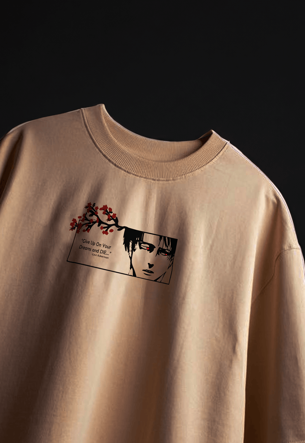 Humanity's Strongest Soldier - Oversized Tshirt – White Husk